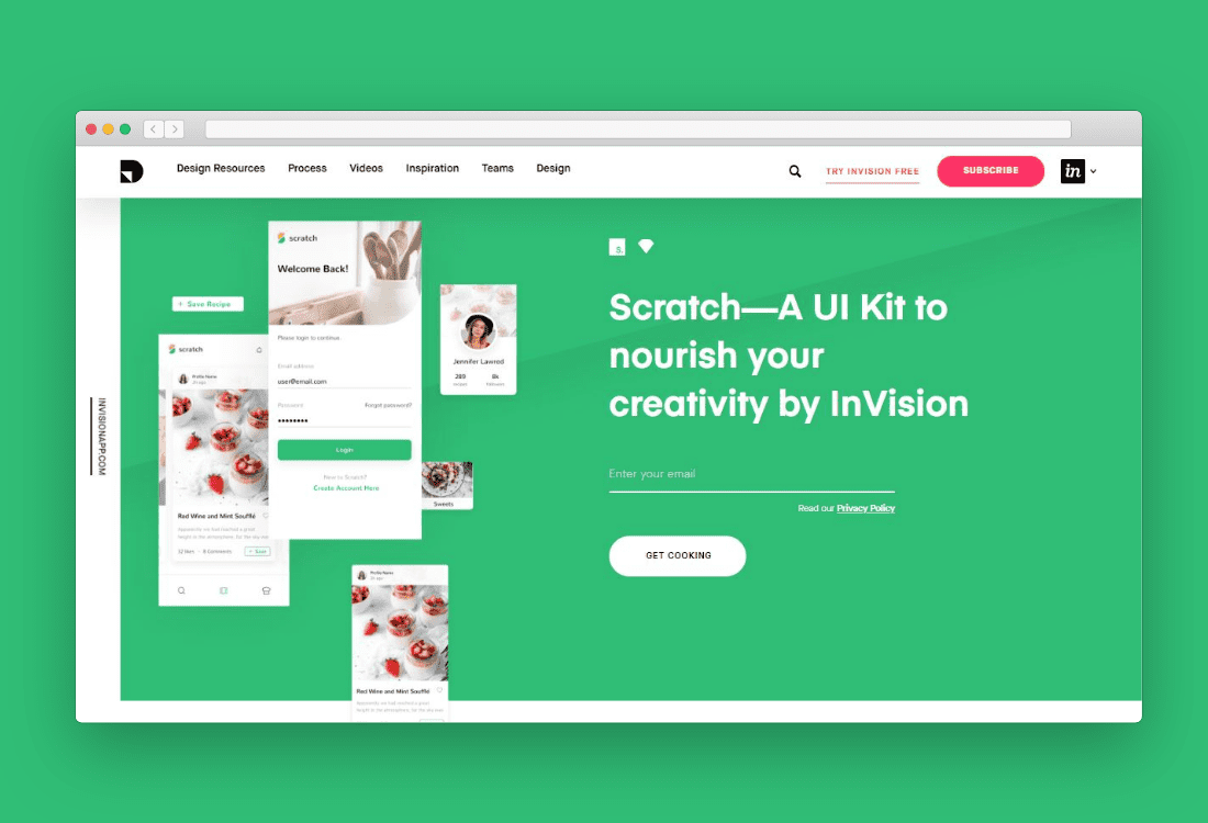 Scratch by InVision - Prototypr | Prototyping | Prototypr Toolbox