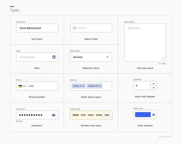 Text fields & Forms design — UI components series - Prototypr | Prototyping