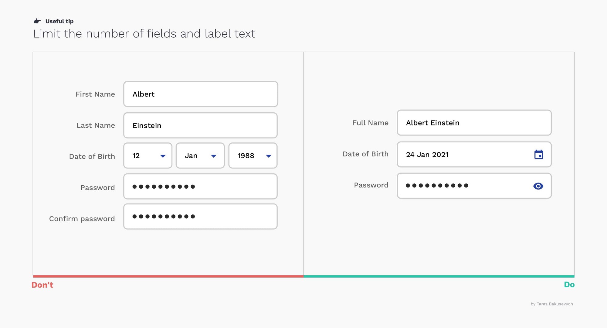 Text fields & Forms design — UI components series - Prototypr | Prototyping