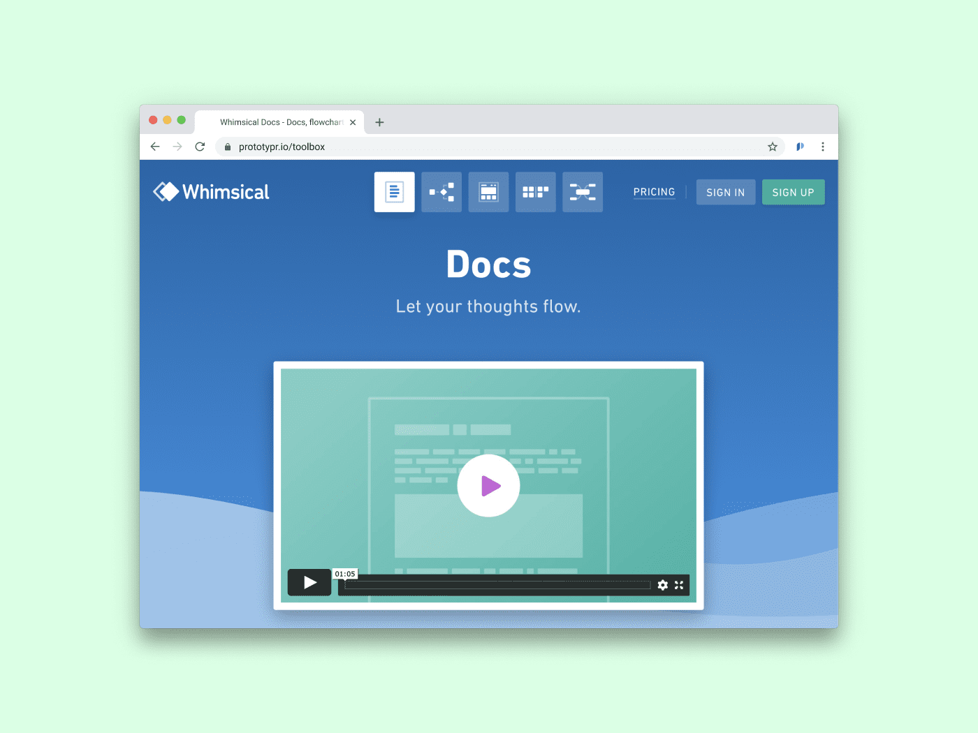 Whimsical Docs - A Collaborative Tool to Get Your Docs in One-Place | Prototypr Toolbox