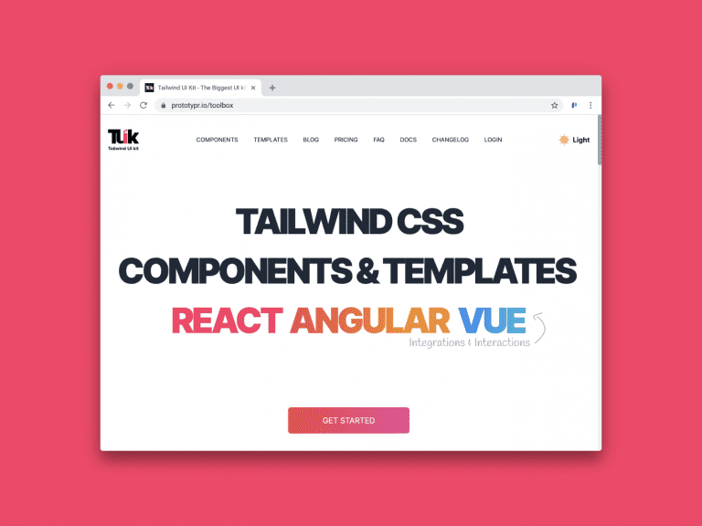 Tailwind UI Kit - The Biggest Library of Tailwind CSS Components