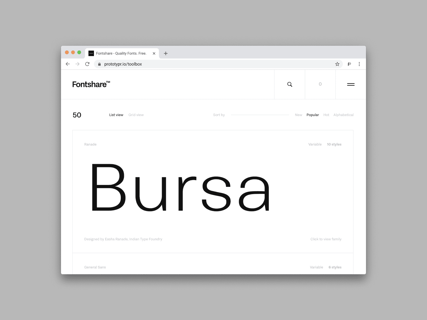 Fontshare - An Alternative to Google Fonts - Prototypr.io | Prototypr ...