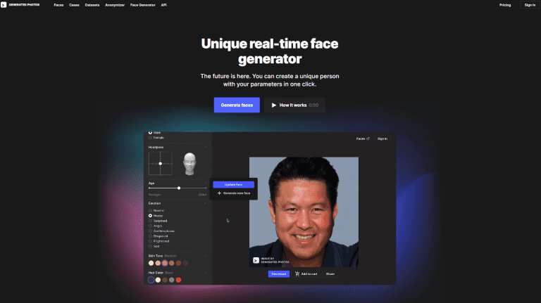 Face Generator - Prototypr | Prototyping