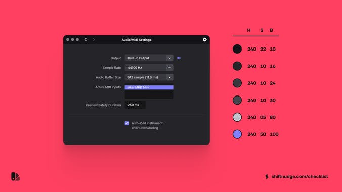 UI Checklist by Shift Nudge - 101 UI Checklist items
